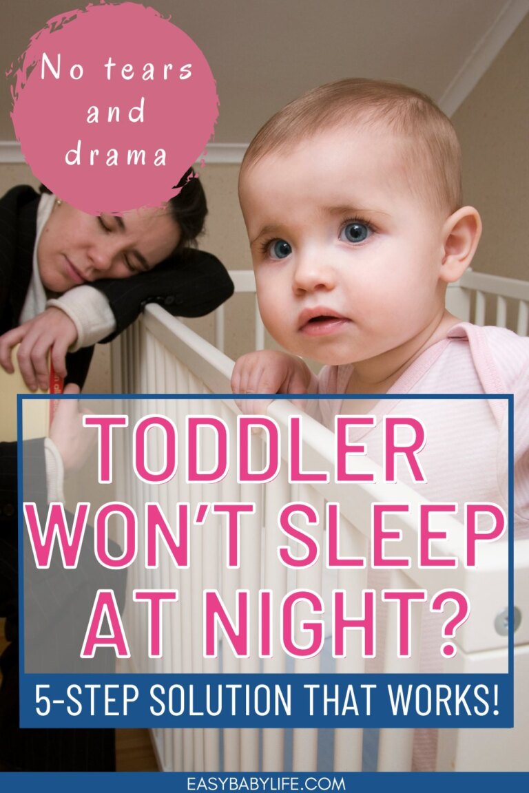 Toddler Won't Sleep at Night: 5 Stress Free Tips To Try Now